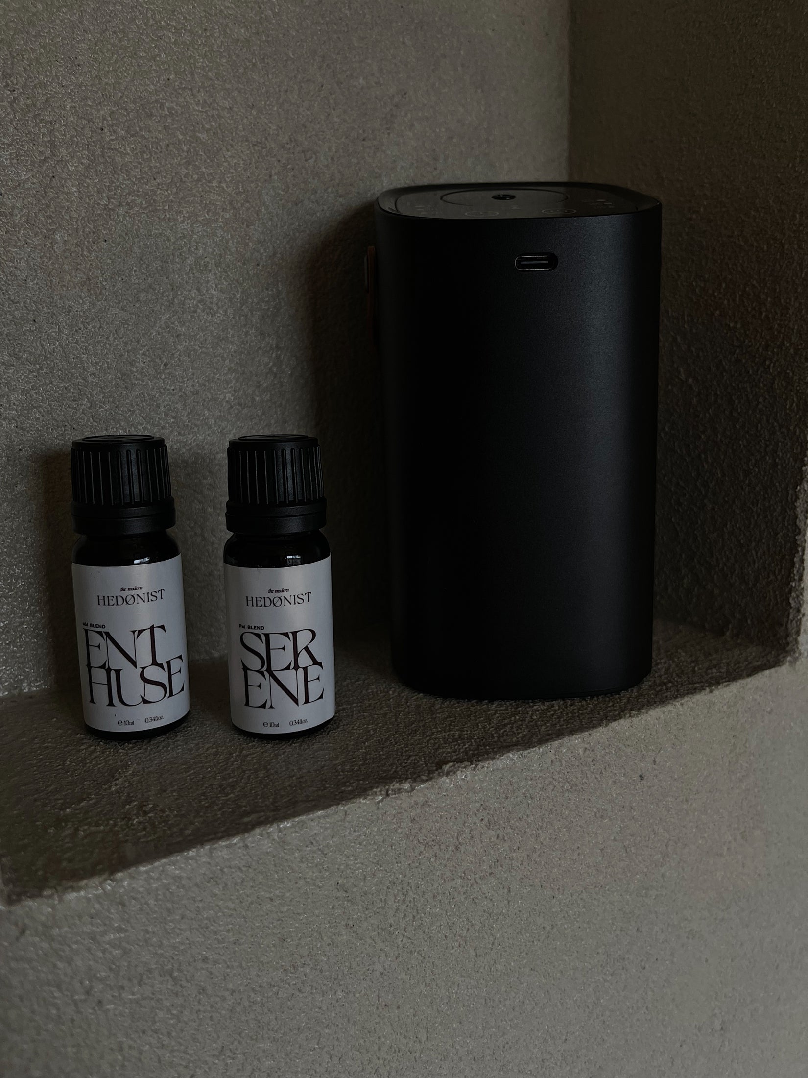 Enthuse & Serene AM to PM Essential Oil Set | Morning & Evening ...